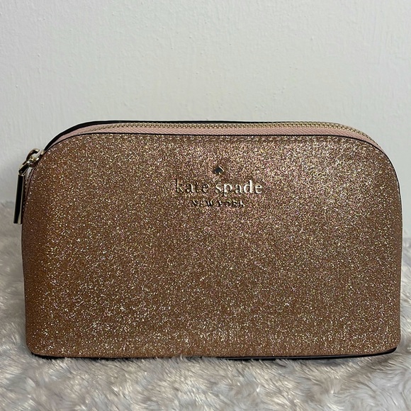 kate spade | Bags | Nwt Kate Spade Glitter Cosmetic Case | Poshmark
